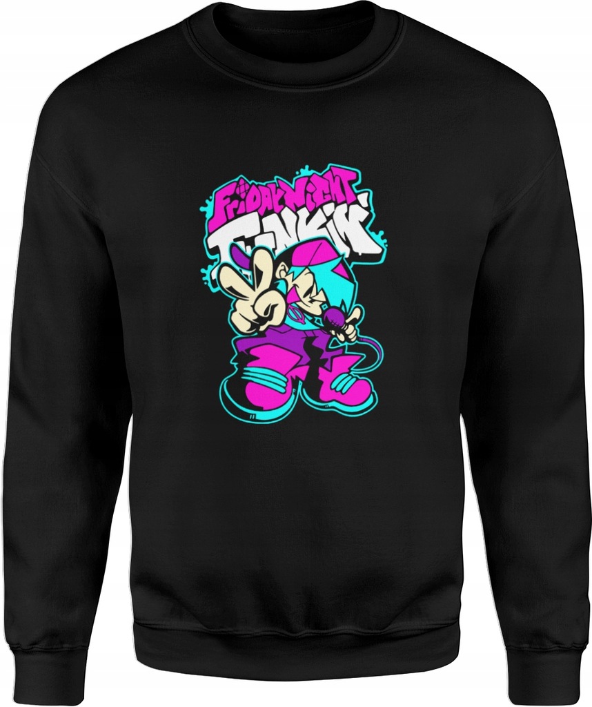 MĘSKA BLUZA BAWEŁNIANA FRIDAY NIGHT FUNKIN FNF R S - 11918992322 ...