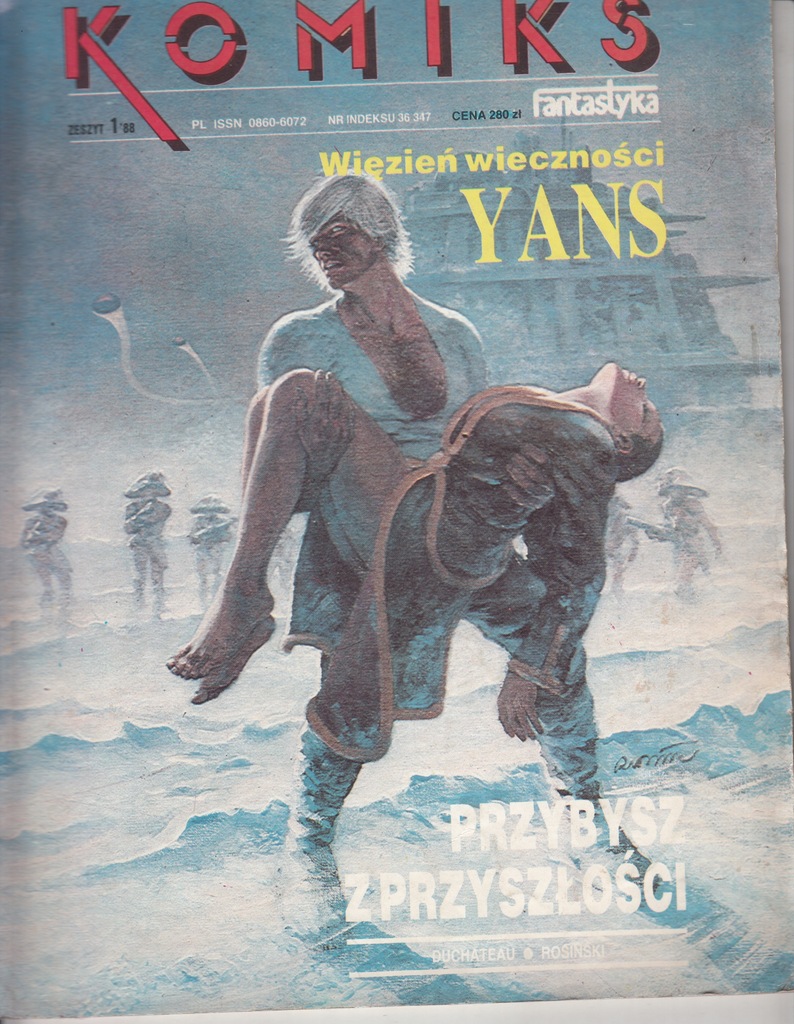 Komiks * Yans Więzień Wieczności * Rosiński 1988r. - 11981135403 ...