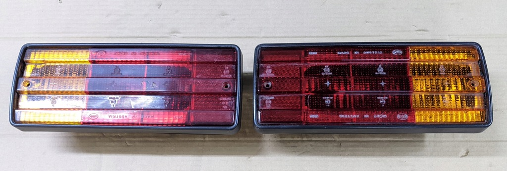 Mercedes-Benz Lampy tył G klasa - 12025030140 - oficjalne archiwum Allegro