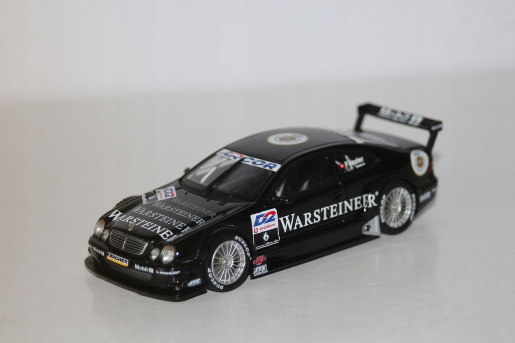 AUTO Art WYŚCIGOWY MERCEDES CLK W208 DTM 1/43 - 15151223112 - oficjalne ...