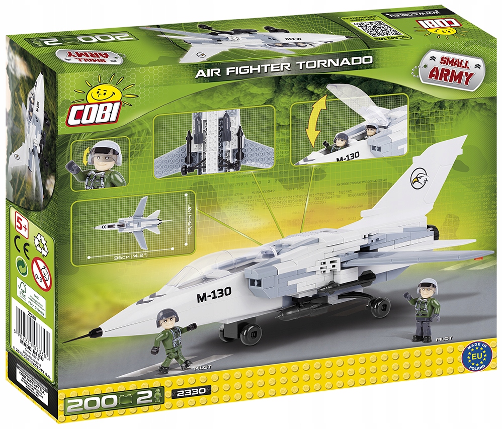 COBI 2330 Air Fighter Tornado Myśliwiec Nowy - 7711918052 - oficjalne ...