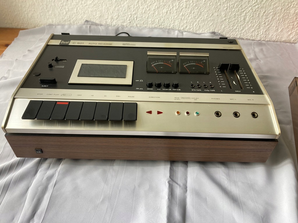 Dual C901 magnetofon kasetowy odtwarzacz kaseciak - 12316581365 ...