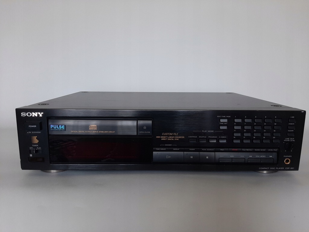 Odtwarzacz CD Sony CDP-991 Top Okazja - 13653655546 - oficjalne archiwum Allegro