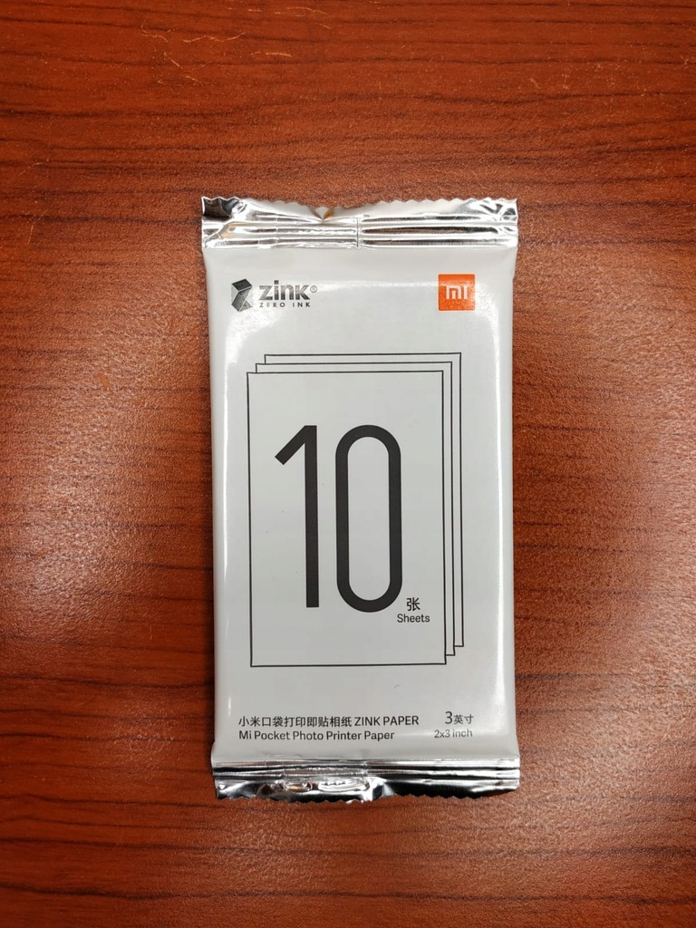 Xiaomi Mijia AR drukarka - papier ZINK 10 sztuk! - 9667711056 ...