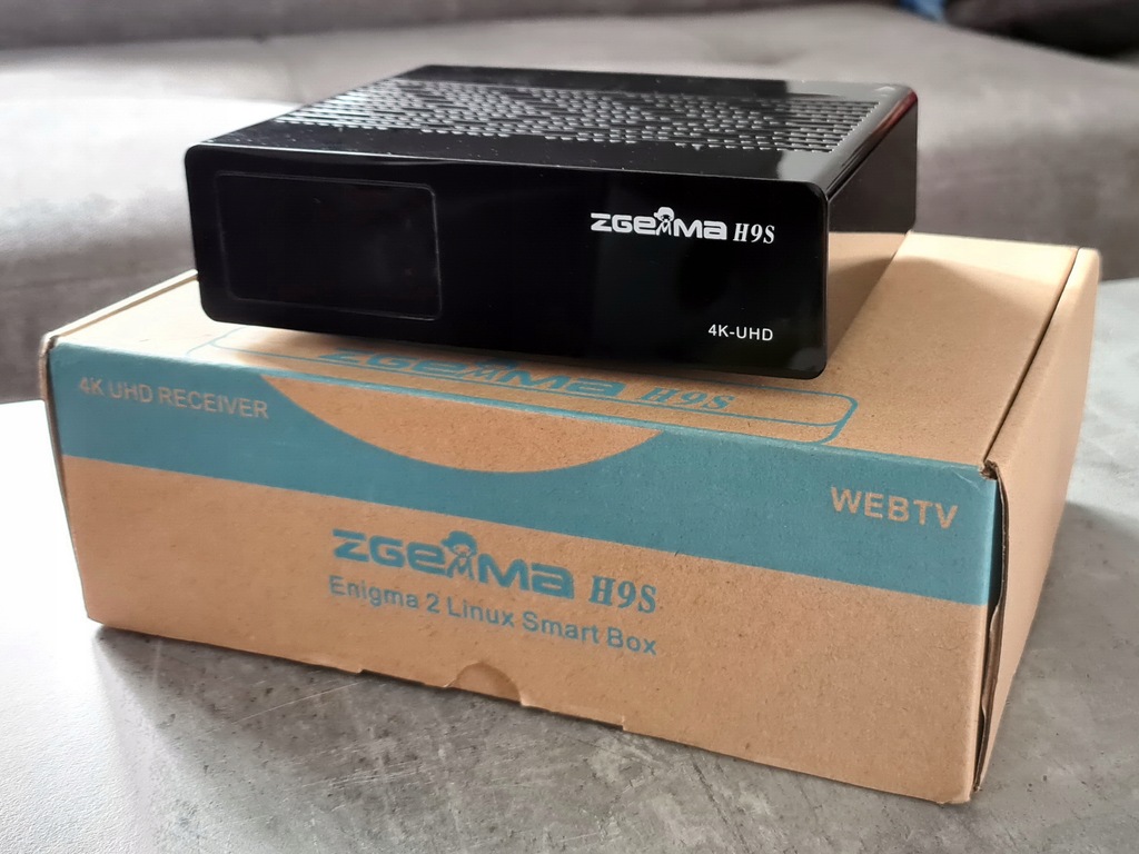 ZGEMMA H9S DEKODER 4K ENIGMA2 - najnowszy Open PLI - 12608125036 ...