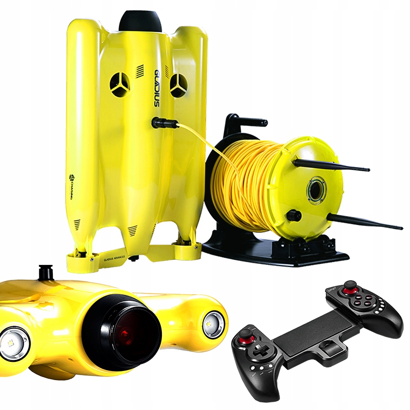Dron podwodny GLADIUS Advanced Pro - kamera 4K FHD - 7533491037 ...
