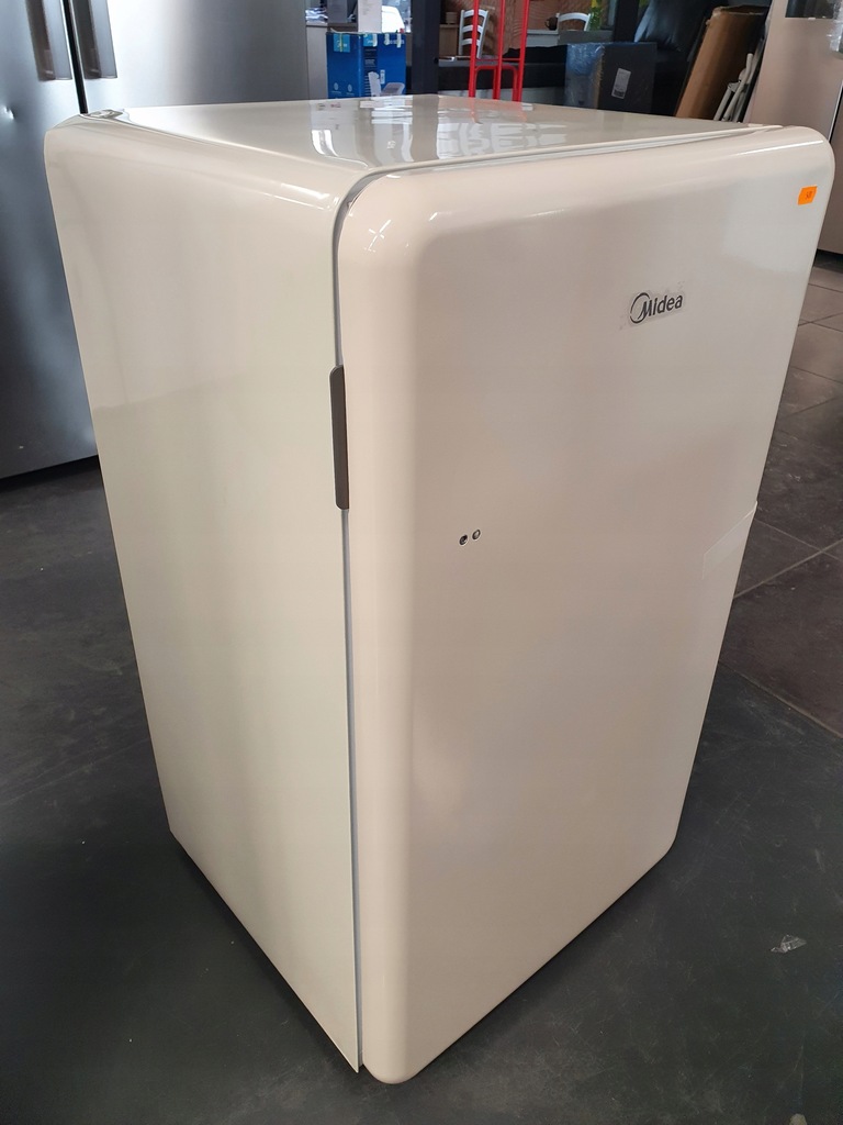 Lodówka Midea Retro 93L, F, 83,5cm, beżowa - 12432334348 - oficjalne ...