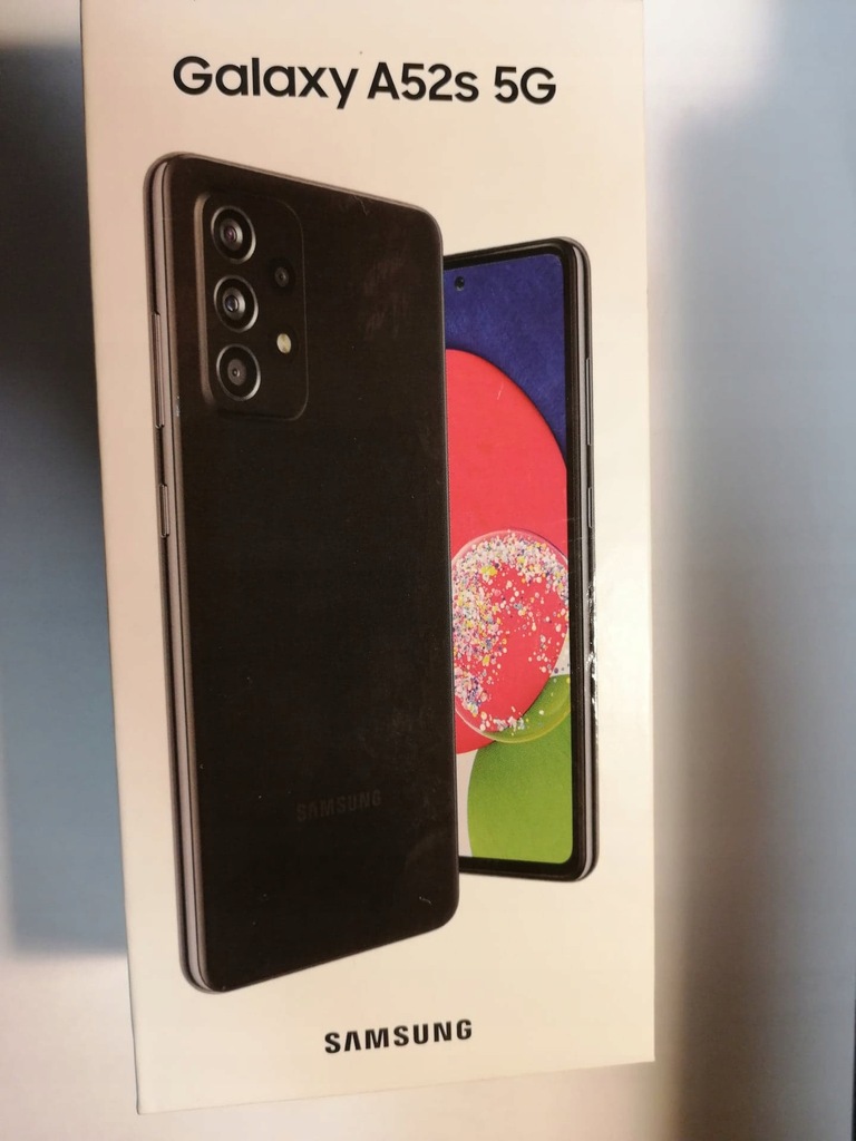 Smartfon Samsung Galaxy A52s 6 GB / 128 GB czarny - 12636437514 - oficjalne archiwum Allegro