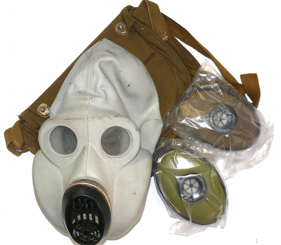 MASKA PRZECIWGAZOWA P-GAZ PBF - 9099233671 - oficjalne archiwum Allegro