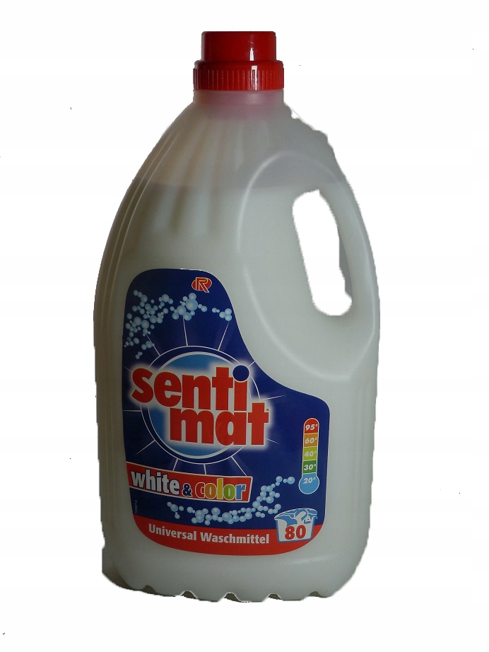 Żel do prania Sentimat Senti Mat Uniwersal 80 prań - 10186576979 ...