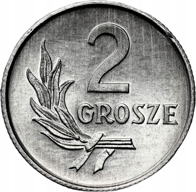 02. Polska, PRL, 2 grosze 1949 - 15122078034 - oficjalne archiwum Allegro