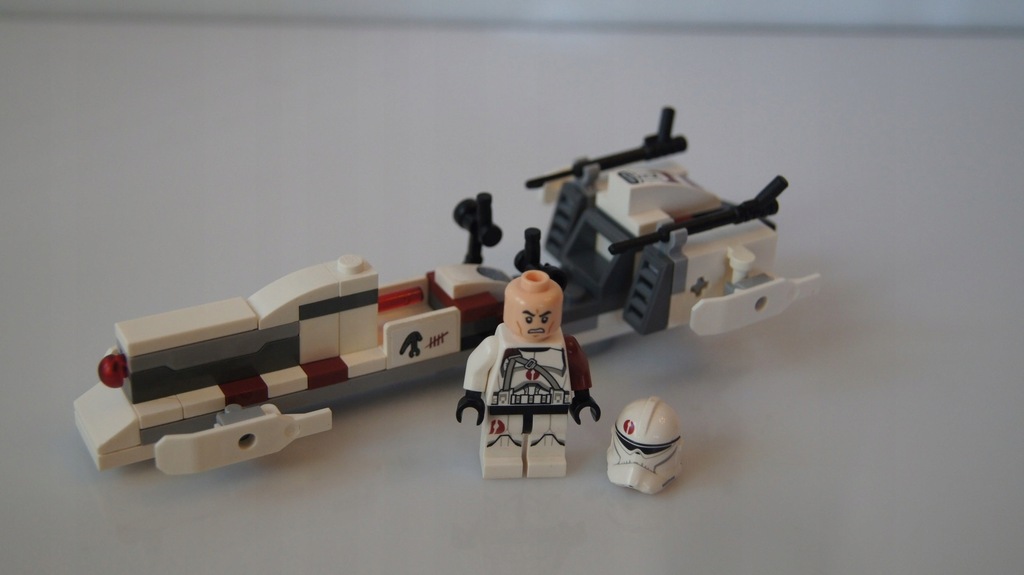 Lego Star Wars figurka BARC trooper speeder clone - 7932625203 ...