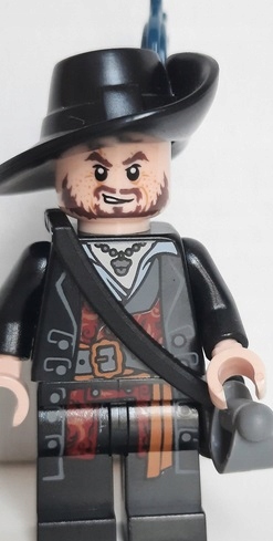 Lego Figurka Piraci z Karaibów Hector Barbossa poc004 + szabla i 95348 ...