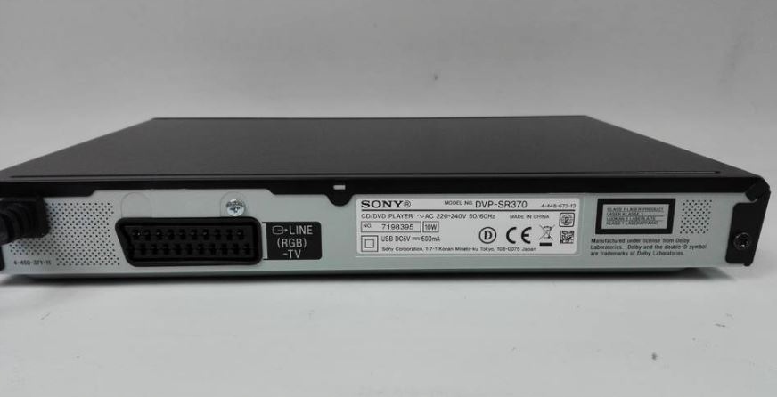 Odtwarzacz DVD Sony DVP-SR370 - 12097260248 - oficjalne archiwum Allegro