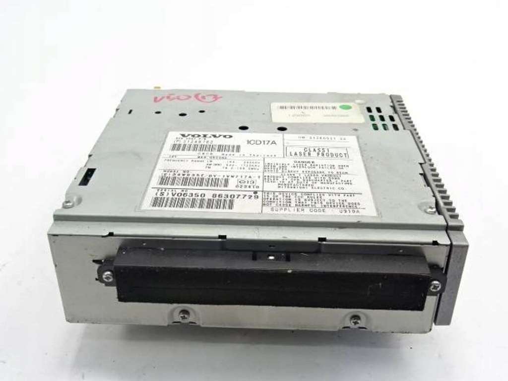 Radio CD Volvo S40 V50 C30 C70 - 13751807399 - oficjalne archiwum Allegro