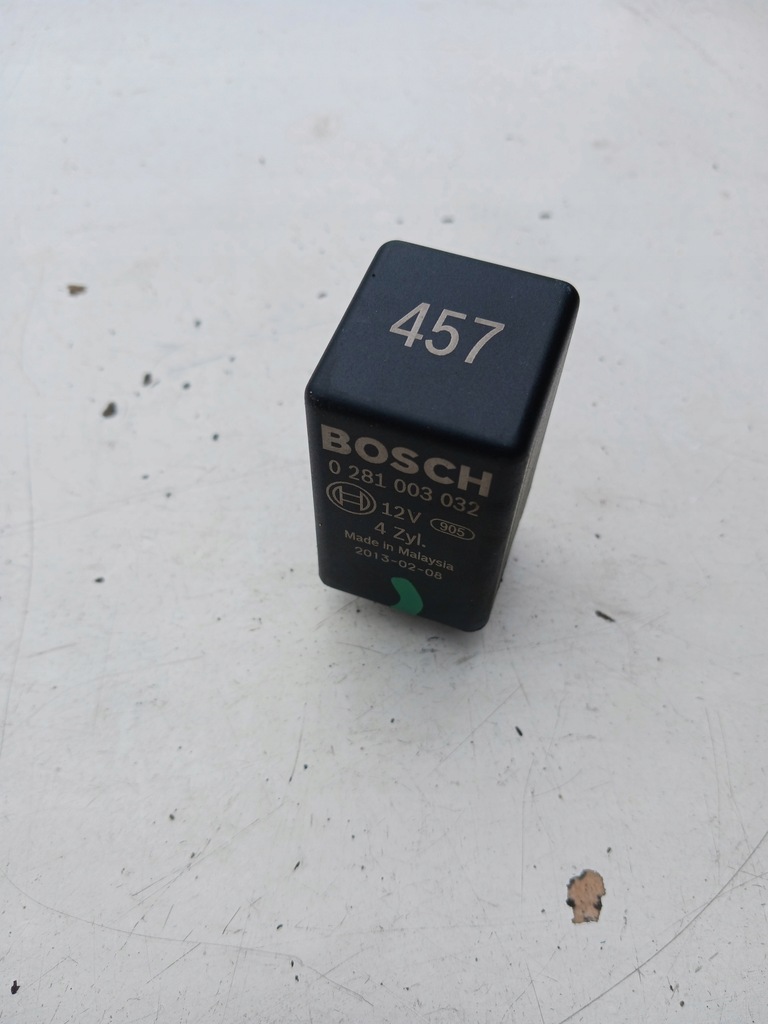 AUDI VW SEAT SKODA PRZEKAŹNIK ŚWIEC ŻAROWYCH 457 - 13298002594 ...