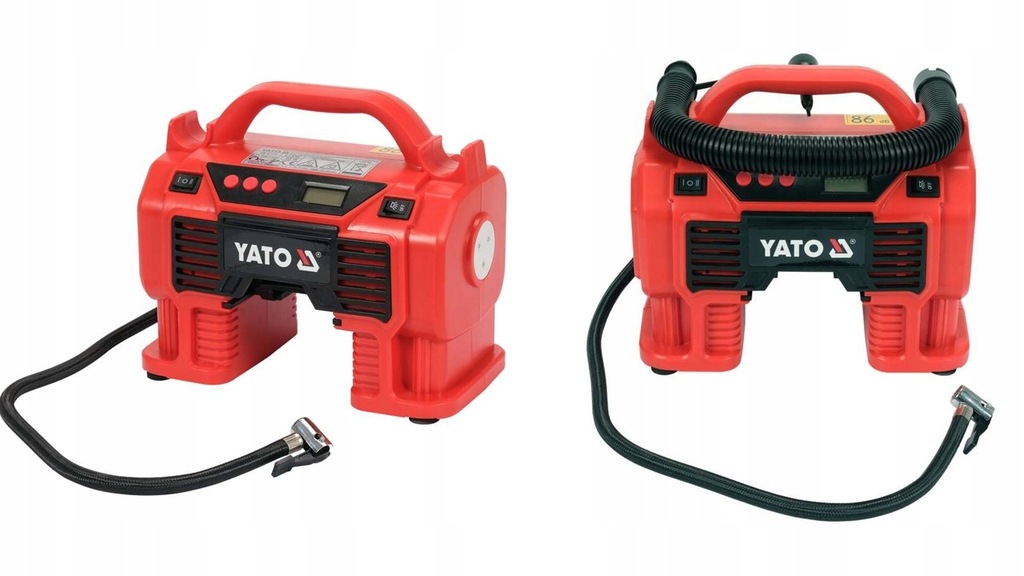 KOMPRESOR 18V 11 BAR 21 L/MIN YATO - 12778349664 - oficjalne archiwum Allegro