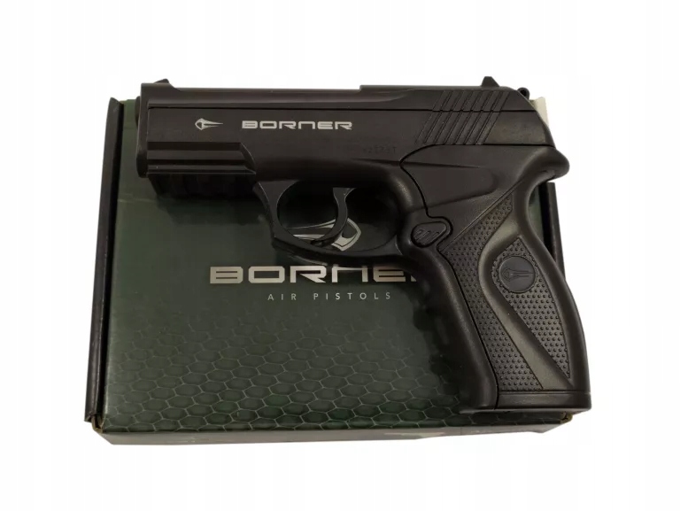 WIATROWKA PISTOLET BORNER C11 4,5MM - 12495857842 - oficjalne archiwum Allegro