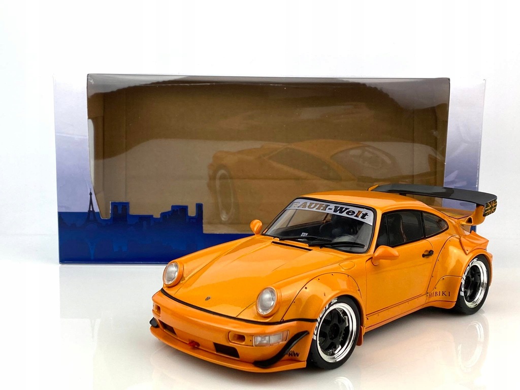 Porsche 964 RWB Hibiki Orange 2016 Solido 1:18 - 12397671372 ...