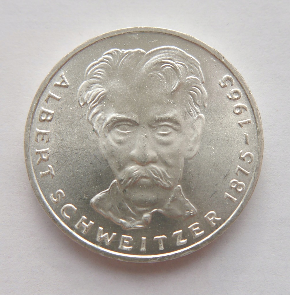 D977/ NIEMCY 5 MAREK 1975 G SREBRO OD 1 ZŁ - 15067504366 - oficjalne archiwum Allegro