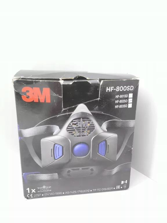 PÓŁMASKA 3M HF-802SD SECURE CLICK KOMUNIKACYJNA - 13757276207 ...