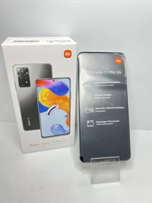 TELEFON XIAOMI REDMI NOTE 11 PRO G5 NEW - 12568319113 - oficjalne ...