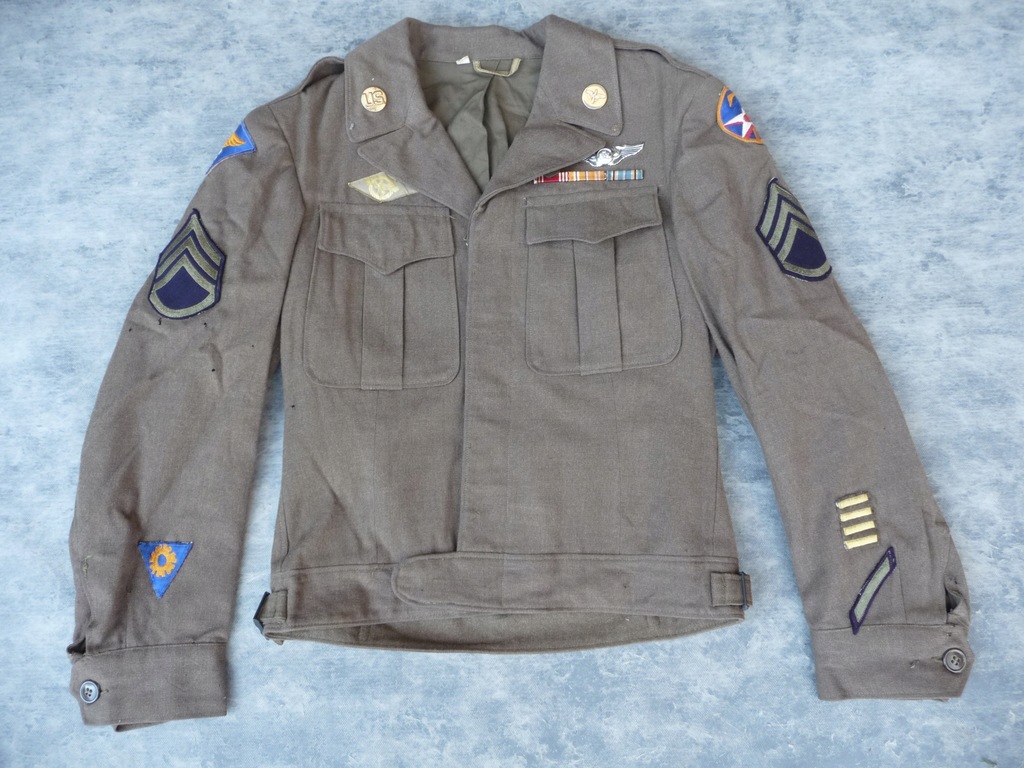 MUNDUR BLUZA IKE JACKET US ARMY WOOL WW2 1945 - 14057705751 - oficjalne ...