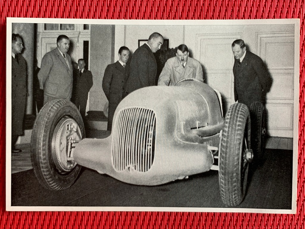 III Rzesza A.Hitler Mercedes W25 Srebrna Strzała - 8643796150 ...