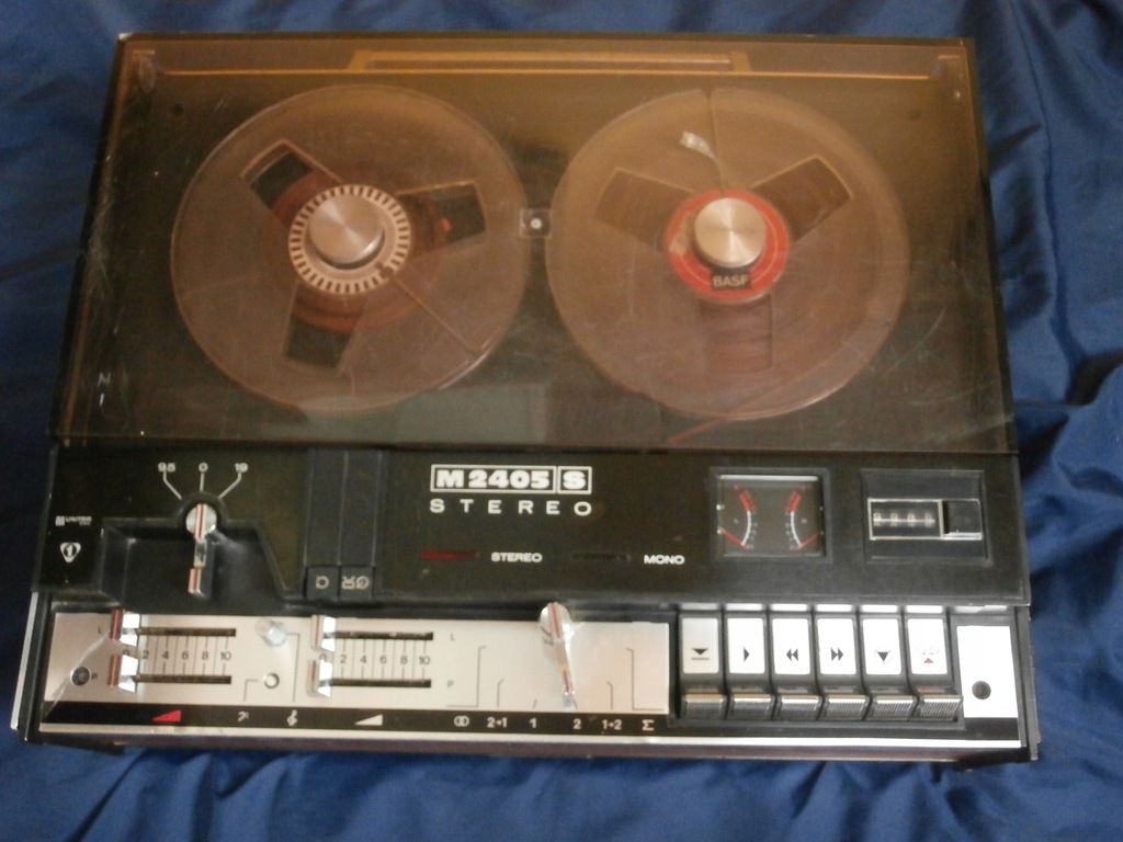 MAGNETOFON SZPULOWY M 2405 S . - 12850113953 - oficjalne archiwum Allegro