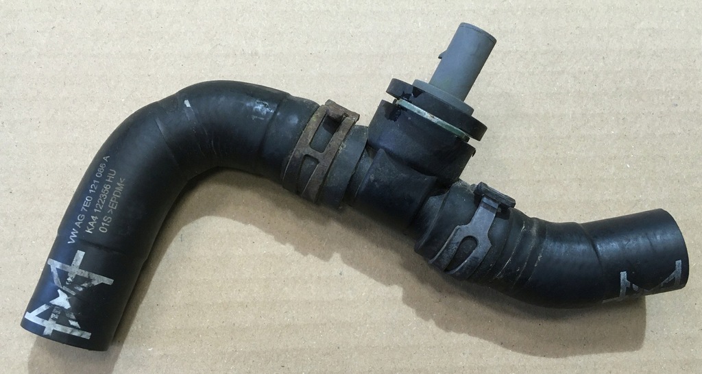 VW T5 Multivan wąż wodny rura wody 7E0121086A - 11546951598 - oficjalne ...