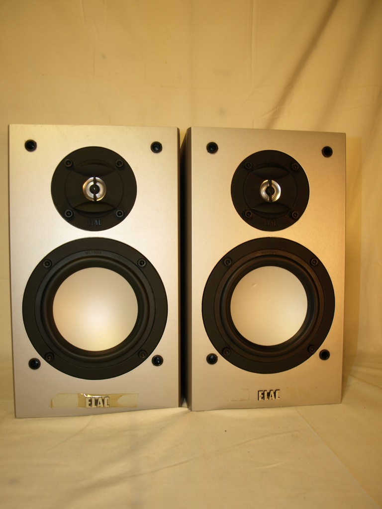 Kolumny podstawkowe ELAC 101 55 W srebrne para - 11727433567 ...