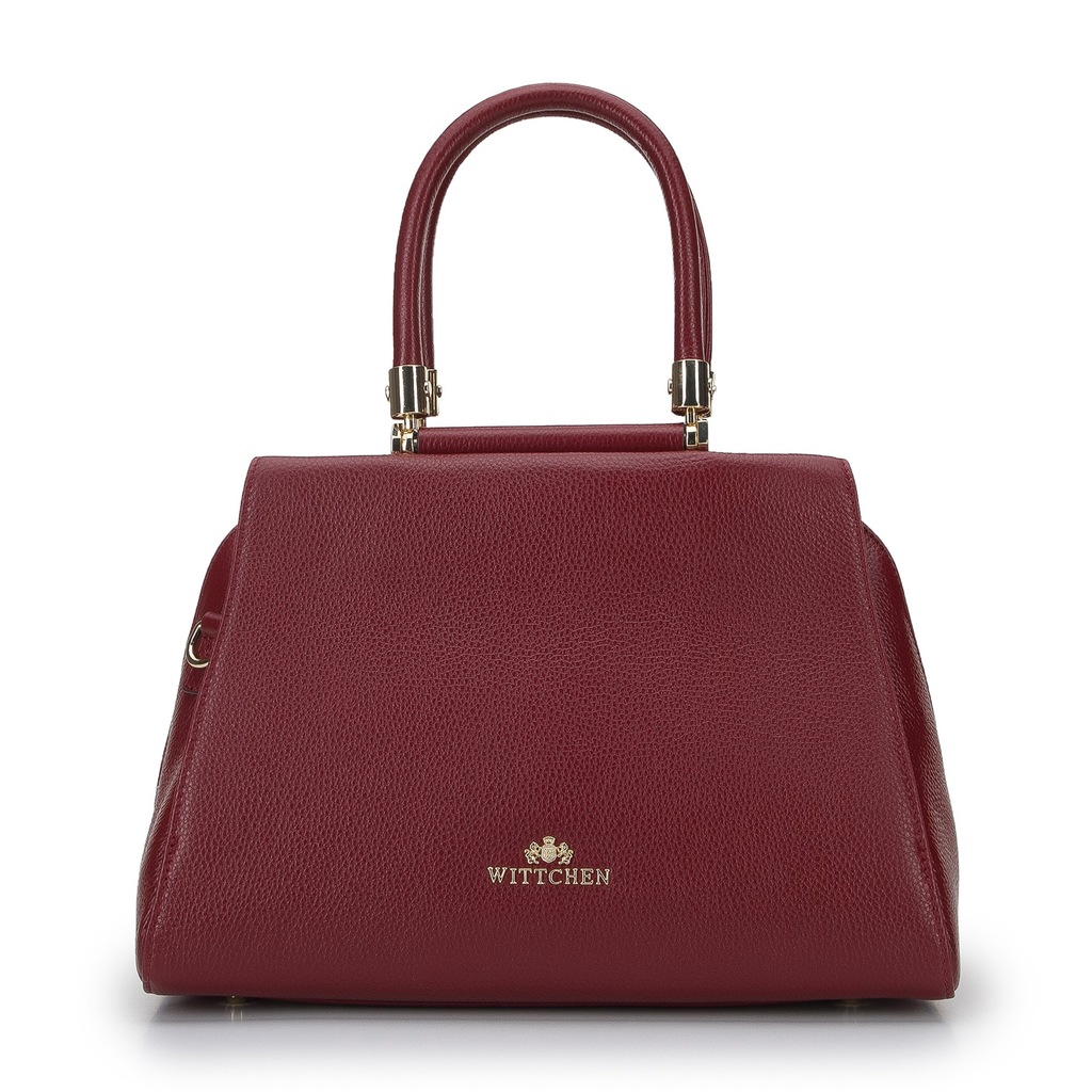 WITTCHEN torebka kuferek skórzana bordowa - 13178432856 - oficjalne ...