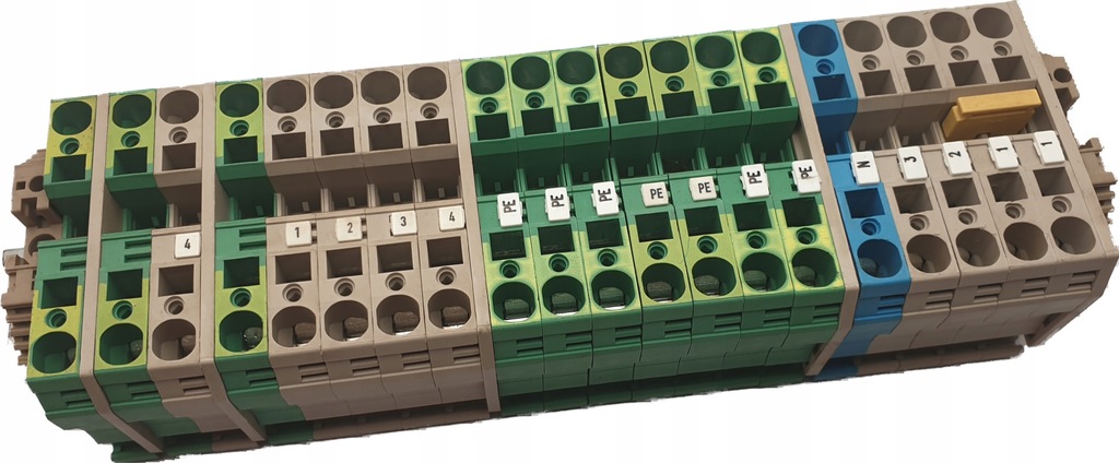 zugi złączki WEIDMULLER ZDU 10 ZPE zestaw 20 sztuk - 12193882344 ...