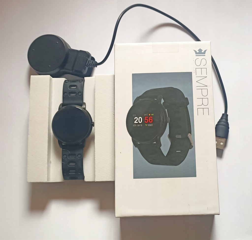 Zegarek SEMPRE Smart Color Watch SW 294 - 14460012390 - oficjalne archiwum Allegro