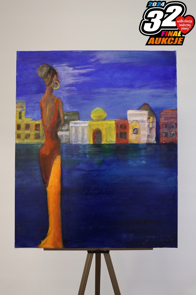 Obraz Maryli Beniger ,,Dolores" - 15079405714 - oficjalne archiwum Allegro