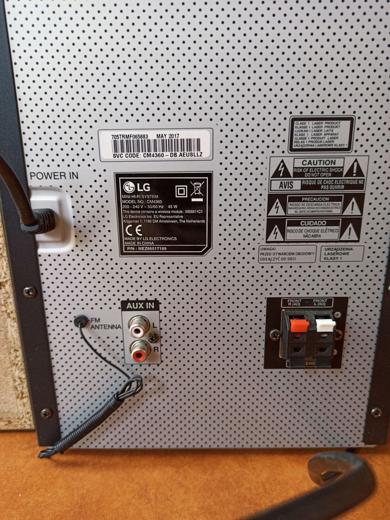 Wieża stereo LG CM4360 - 12627738600 - oficjalne archiwum Allegro