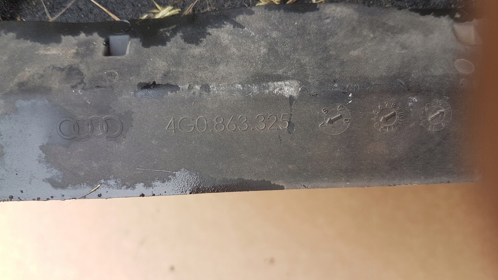 OSŁONA POD SILNIK AUDI A6 C7 4G0863325A - 12377789506 - oficjalne ...