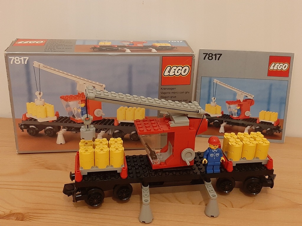 LEGO 7817 - PUDEŁKO INSTRUKCJA IDEAŁ POCIĄG TRAIN - 11705470674 ...