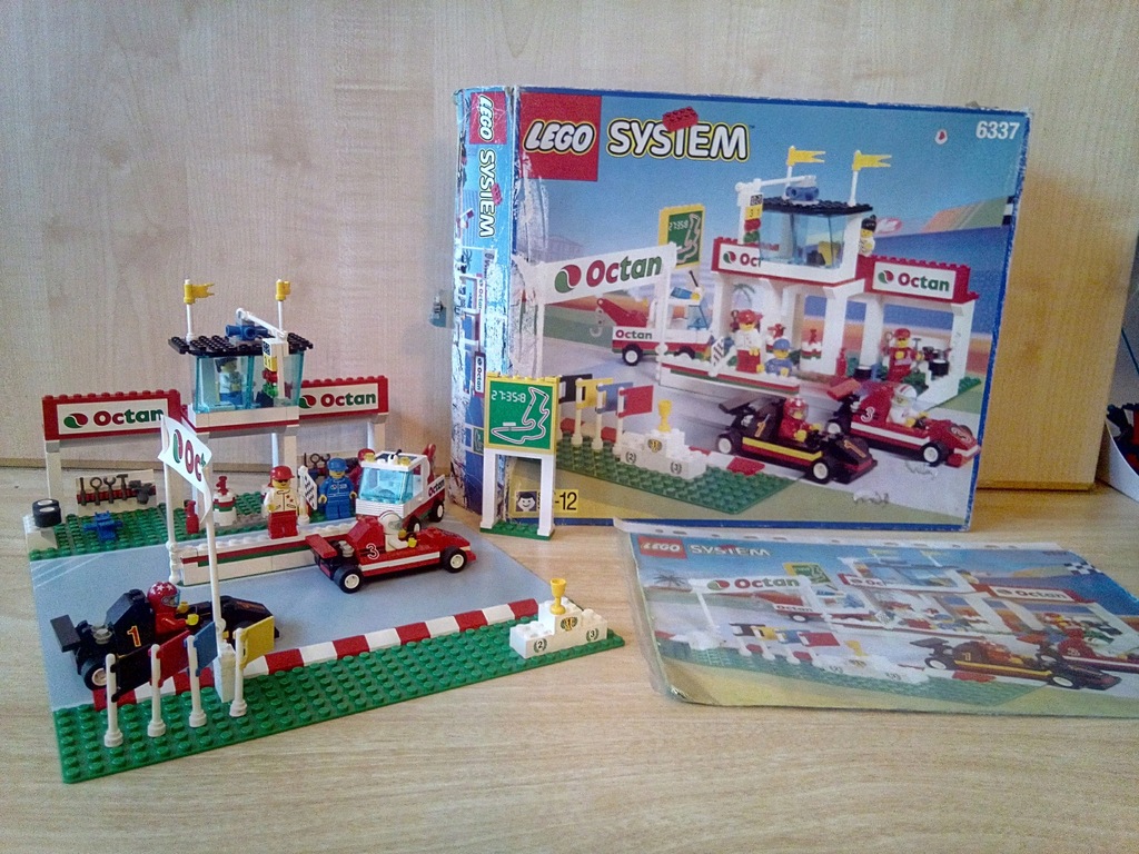 Lego Town 6337 Fast Track Finish. Kompletny 100%. - 8428797005 ...