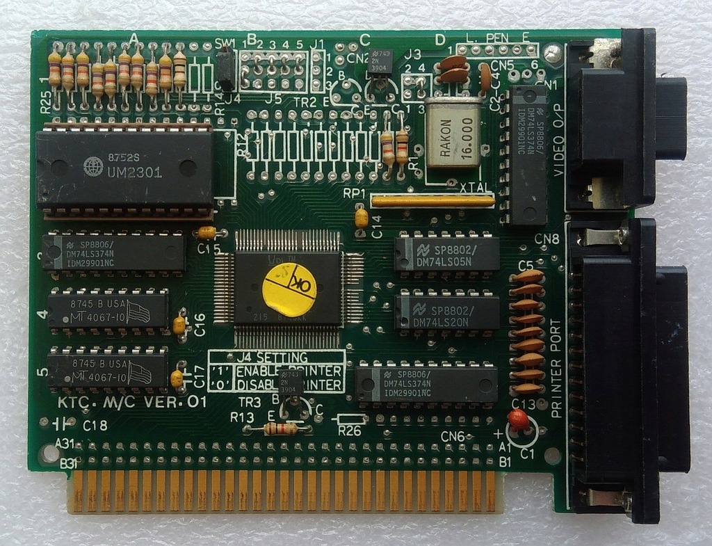 KARTA GRAFICZNA HERCULES ISA 8-BIT - 10253348551 - oficjalne archiwum ...