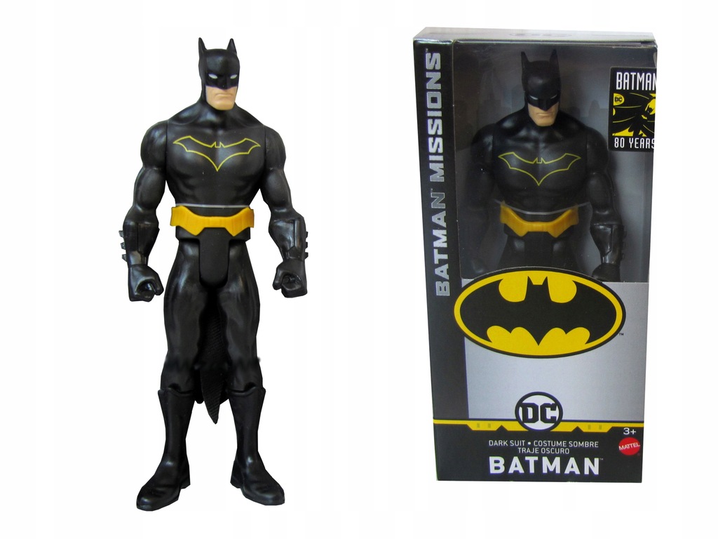 figurka BATMAN kolekcja BATMAN MISSIONS DC Mattel - 11977213435 ...