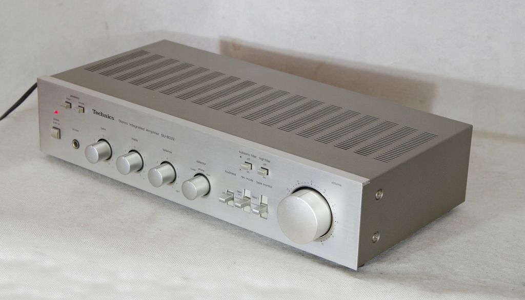 Technics SU-8022, dobry wzmacniacz stereo. Sprawny - 11355988562 ...