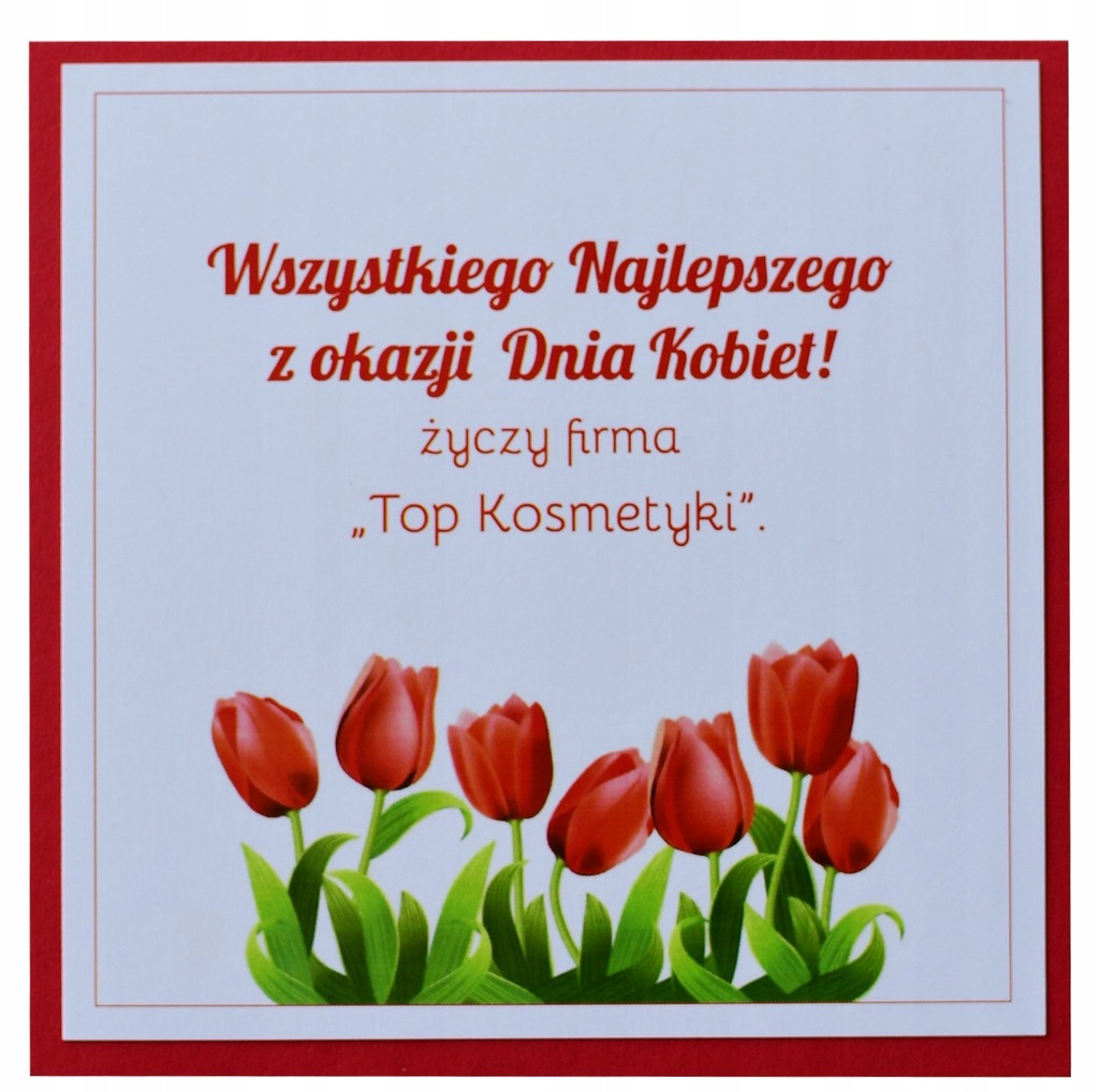 kartki życzenia na dzień kobiet+ozdobna koperta - 11803386549 - oficjalne archiwum Allegro