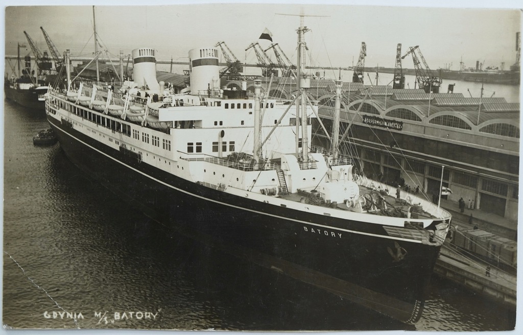 Gdynia MS Batory w porcie Transatlantyk Okręt - 12734074770 - oficjalne ...