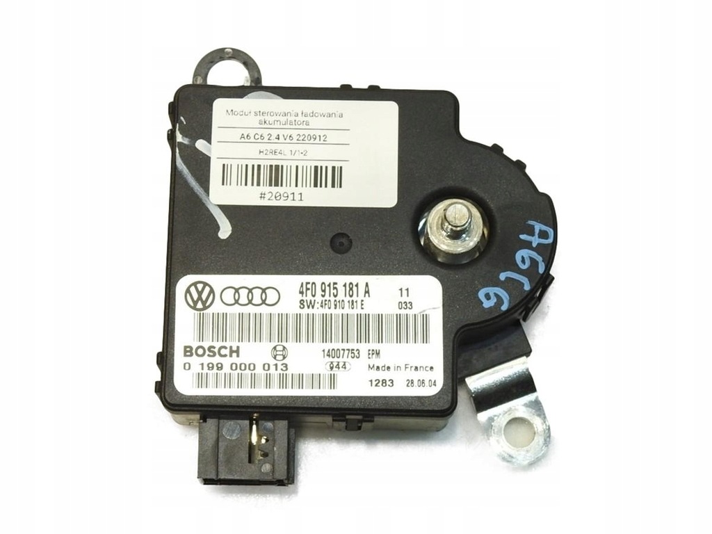 MODUŁ NAPIĘCIA AKUMULATORA AUDI A6 C6 2.4 V6 - 12868102830 - oficjalne ...