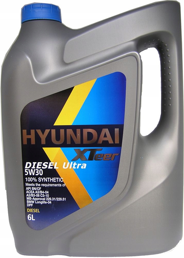HYUNDAI XTeer 5W30 5W-30 Diesel ULTRA - 6L olej OE - 9021326192 ...