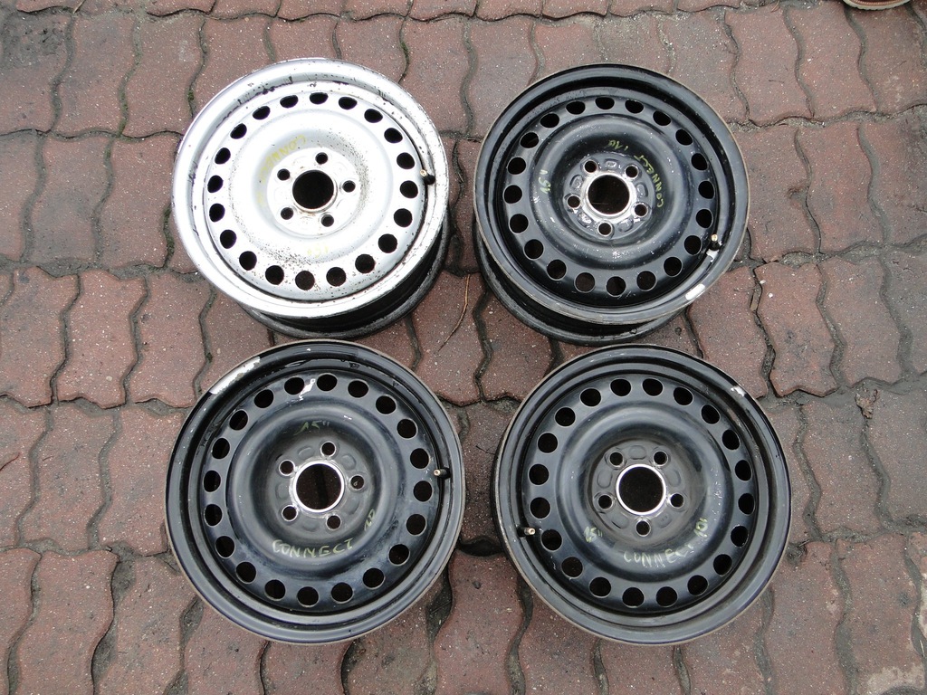 Felgi, Felga stalowa Ford Connect 6Jx15H2 ET 52.5 - 6750341201 ...