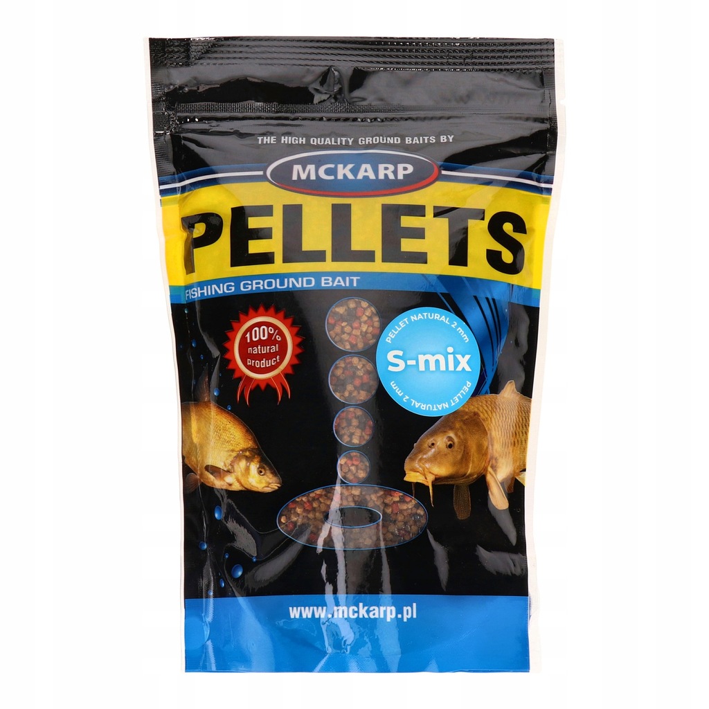 Pellet 2mm Method Feeder MCKARP 500g Natural S-MIX - 13185501396 ...