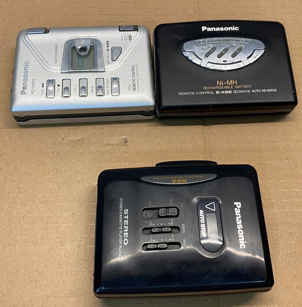 3x walkman Panasonic RQ-P44 RQ-X21 RQ-NX60V - 13259522099 - oficjalne ...
