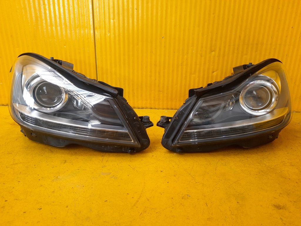 MERCEDES W204 LIFT LAMPA PRAWA LEWA KOMPLET - 12508809575 - oficjalne ...